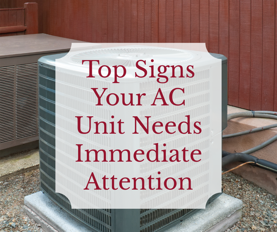 Top Signs Your AC Unit Needs Immediate Attention - Decorator's Voice